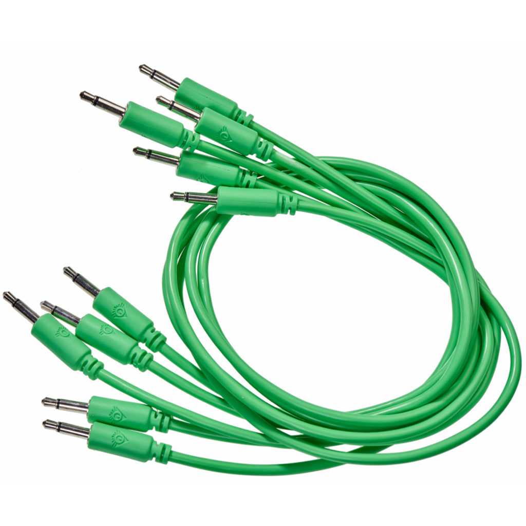 set of 5 glow-in-the-dark cables - 2 Many Synths